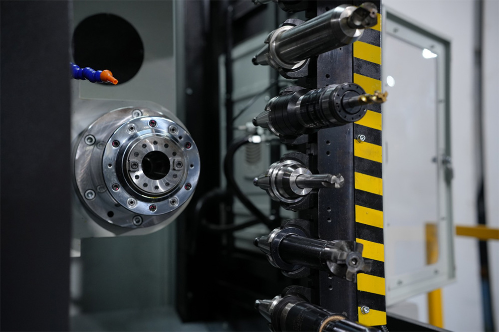 Beamx Single Spindle CNC Drill Line | Gator FabTech
